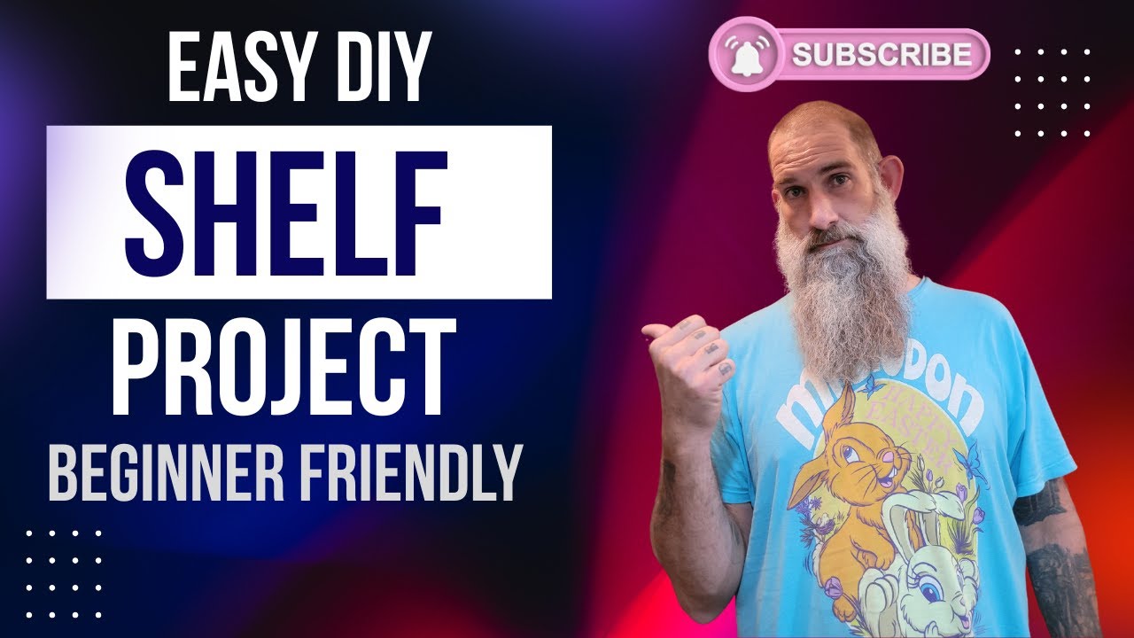 Easy DIY Shelf Project - YouTube