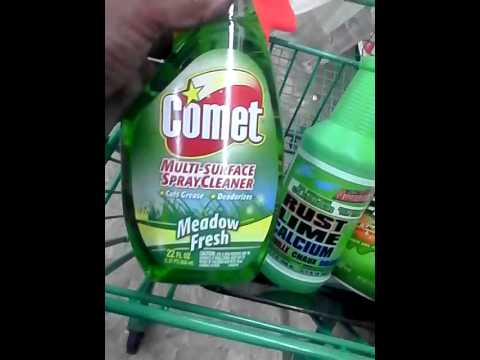 Dollar tree cleaning product haul #1 - YouTube