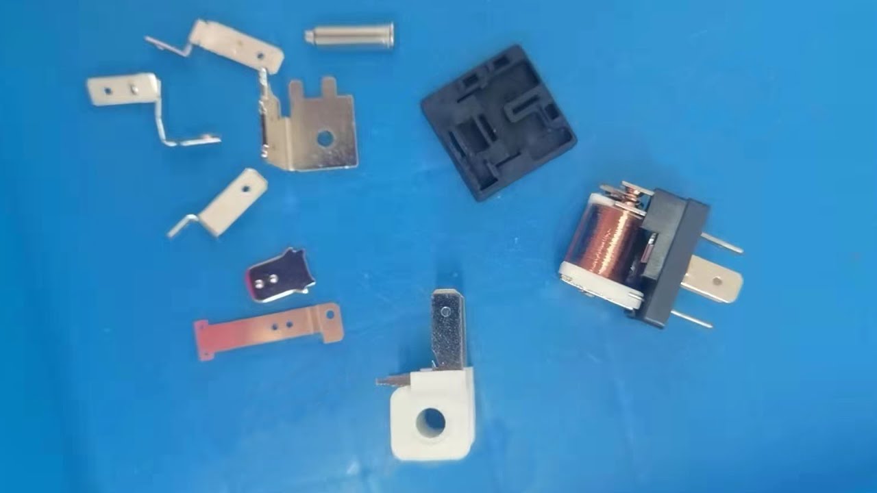 How to make relay, semi automatic assembly machine production line for ...