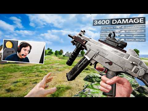 UMP is a Cheat Code in PUBG... (3400 DAMAGE)