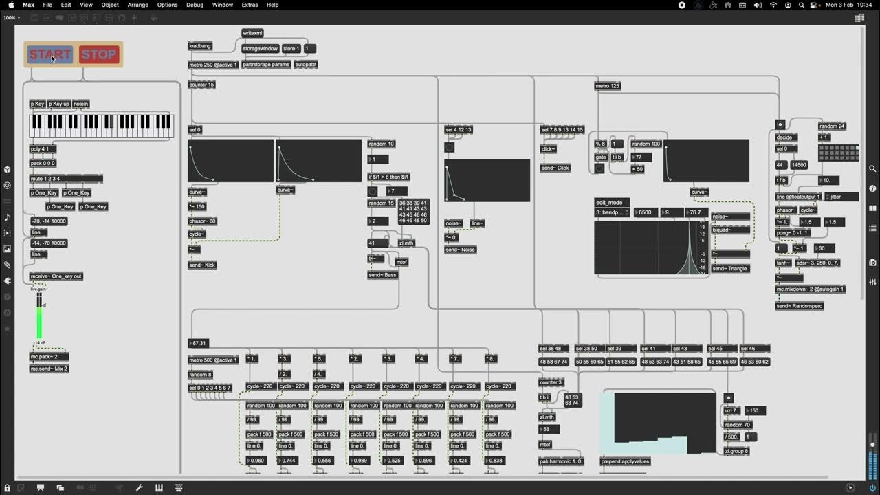 Max/MSP - Random Sound Box_Bb - YouTube