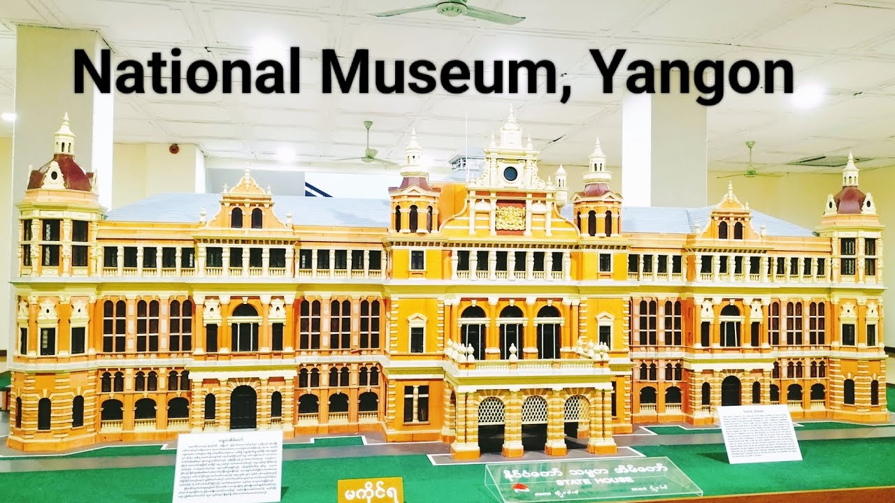 One day at Yangon National Museum, Myanmar. - YouTube