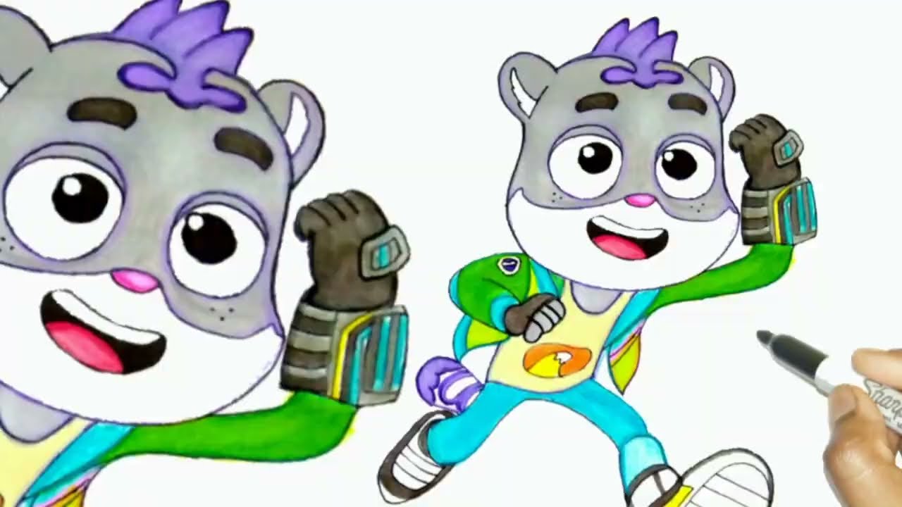 The Creature Cases NEW ** | The Trouble in the Tundra | How To Draw Sam ...