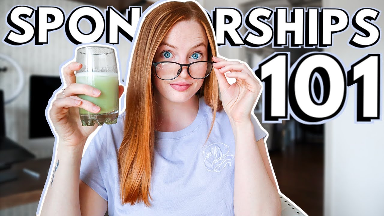 How Sponsorships Work On YouTube // What you need to know about paid ...