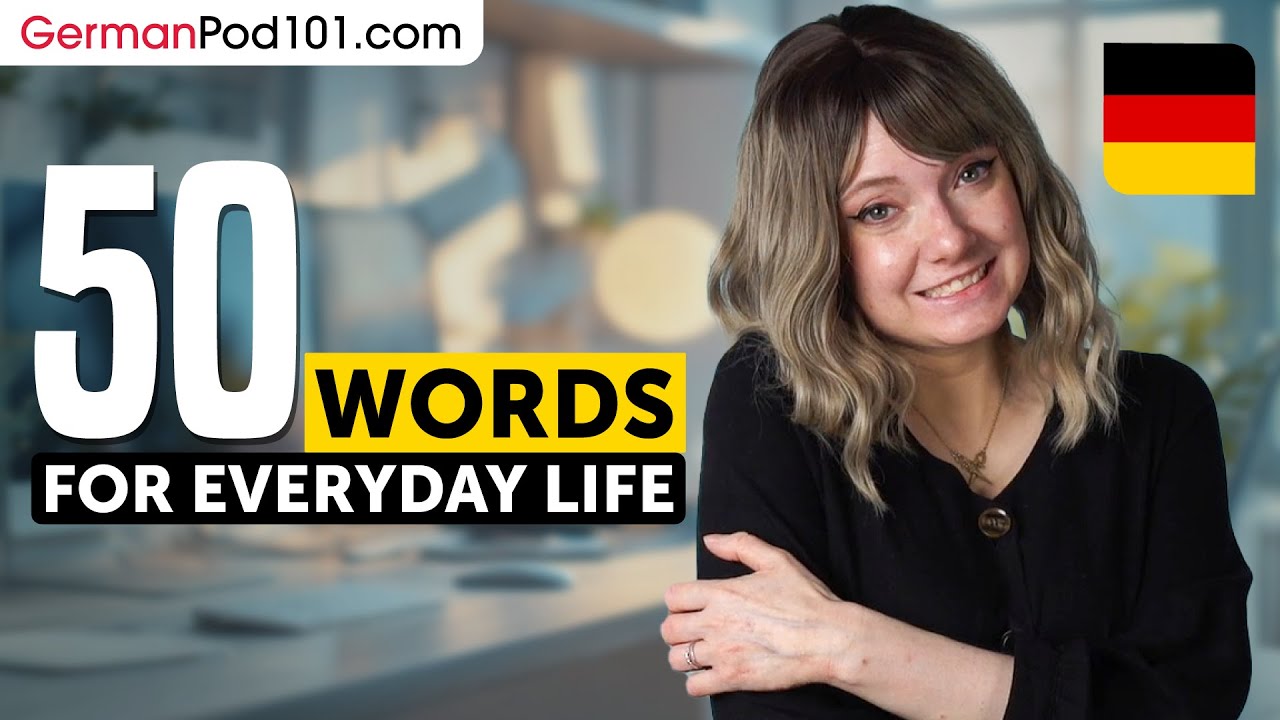 50 Must-Know German Words for Everyday Life - YouTube