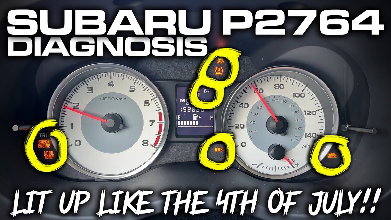 2013 Subaru Impreza Sport Lock Up Duty Solenoid Failure Diagnosis