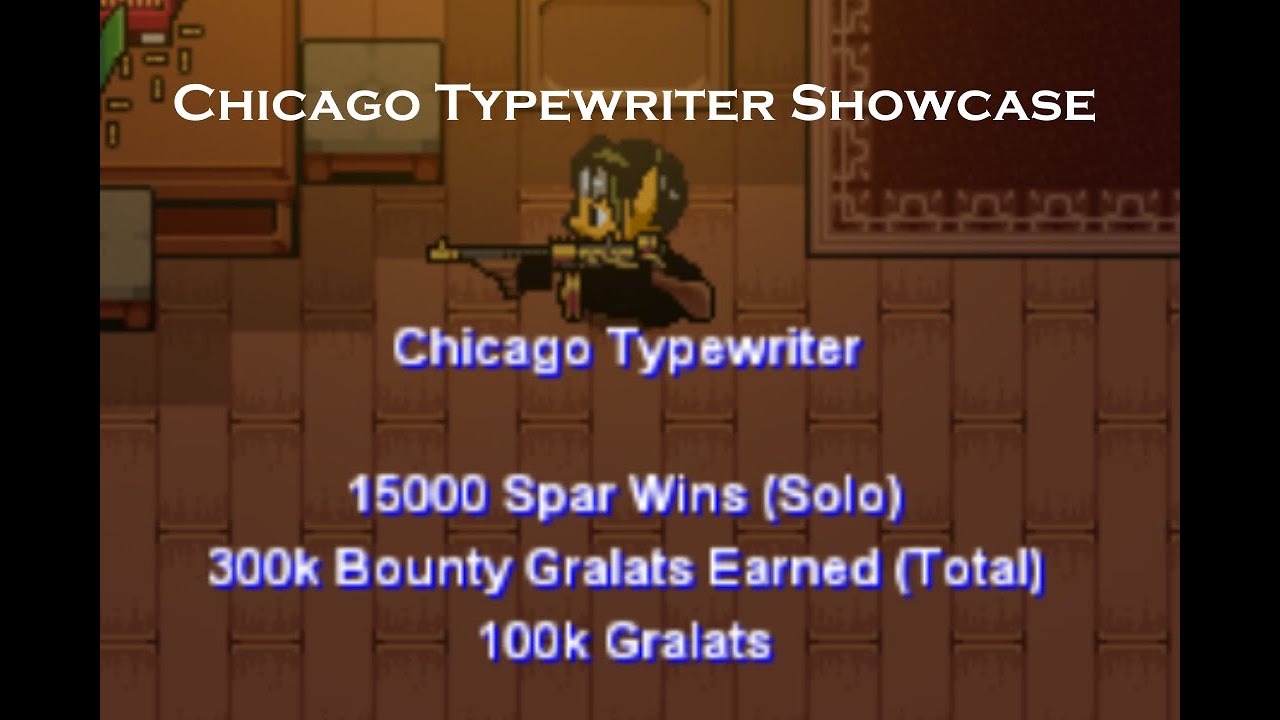 GraalOnline Era - Chicago Typewriter Showcase - YouTube