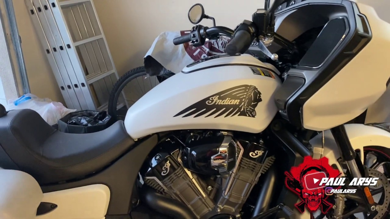 Indian Stage 1 Air intake install on the Challenger - YouTube