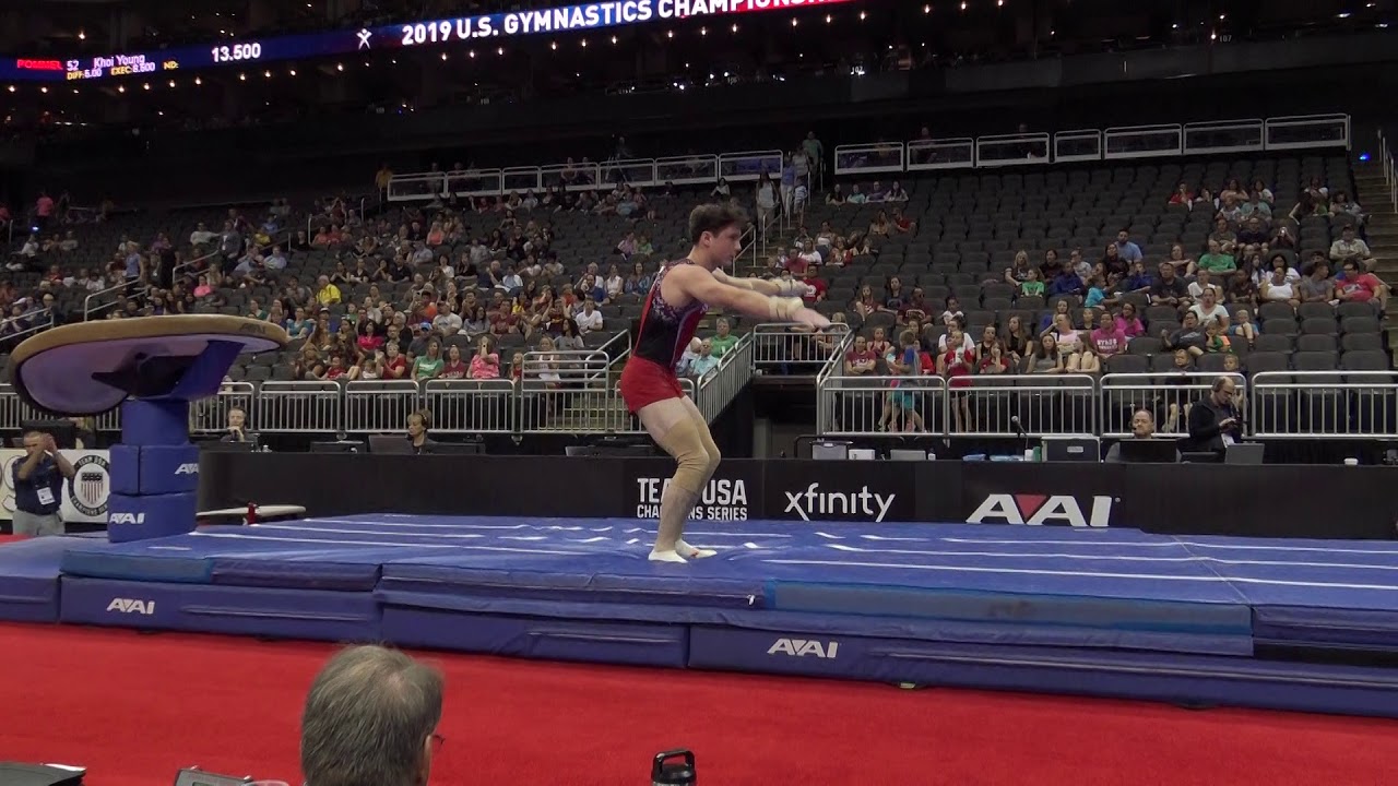 Taylor Burkhart - Vault – 2019 U.S. Gymnastics Championships – Junior ...