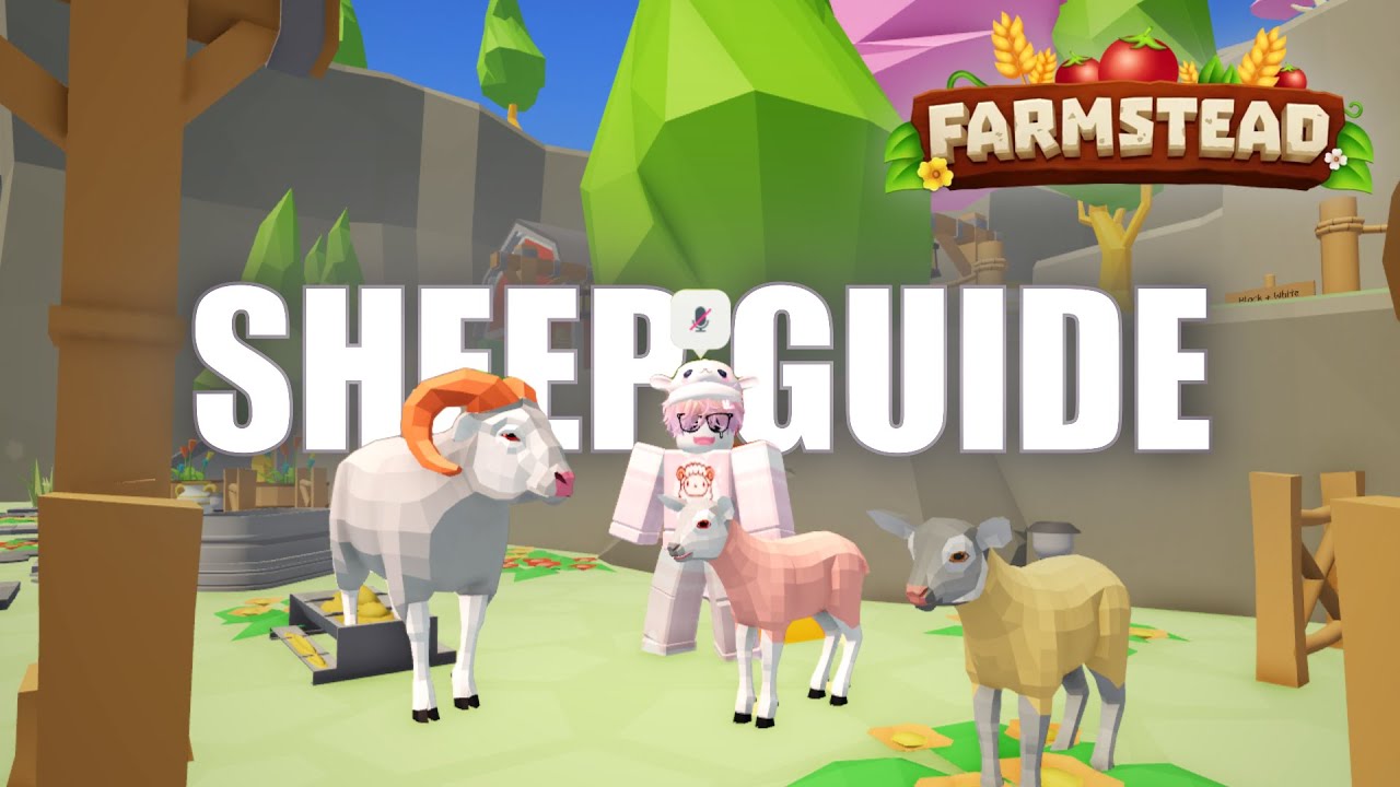 FARMSTEAD || Sheep Breeding(Quick Guide) || Roblox Tutorial - YouTube