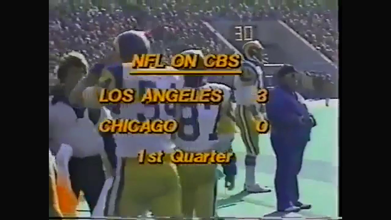 1979 NFL Los Angeles Rams @ Chicago 11 11 1979 - YouTube