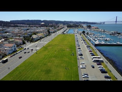Marina Green, San Francisco, California 4k - YouTube