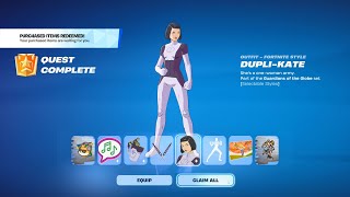 How To Easily Unlock Dupli Kate In Fortnite Full Guide Spring Raid ...