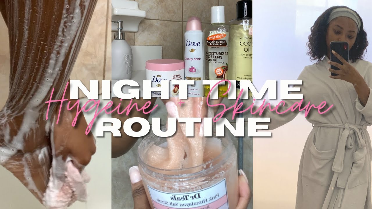 MY REALISTIC AFFORDABLE SHOWER / NIGHT TIME ROUTINE || SKIN CARE ...
