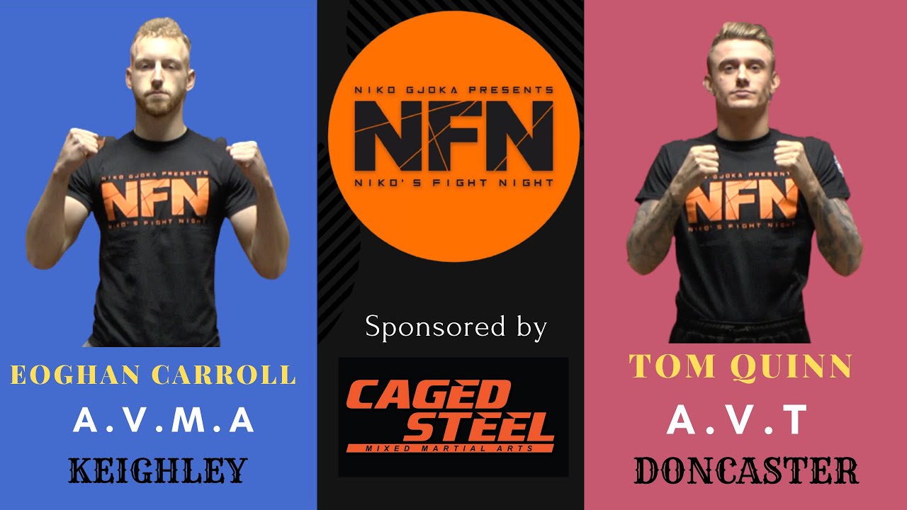 EOGHAN CARROLL - V - TOM QUINN - K1 - NIKO FIGHT NIGHT - YouTube