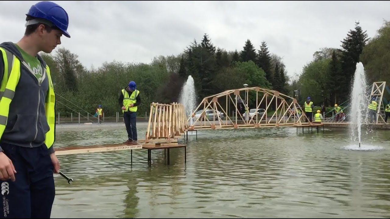 CIVIL @ UL - Year 1 Design & Build Project 2015 - YouTube