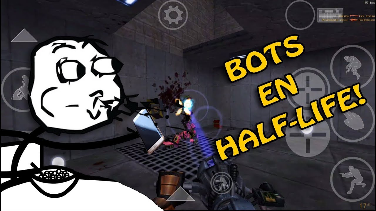 Cómo poner Bots en Half-Life para Android | Half-Life en ESPAÑOL - YouTube