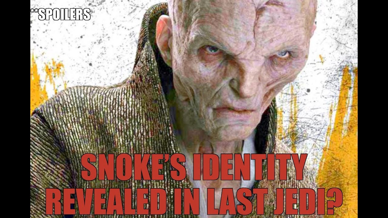 Supreme Leader Snoke's Identity Revealed! - YouTube