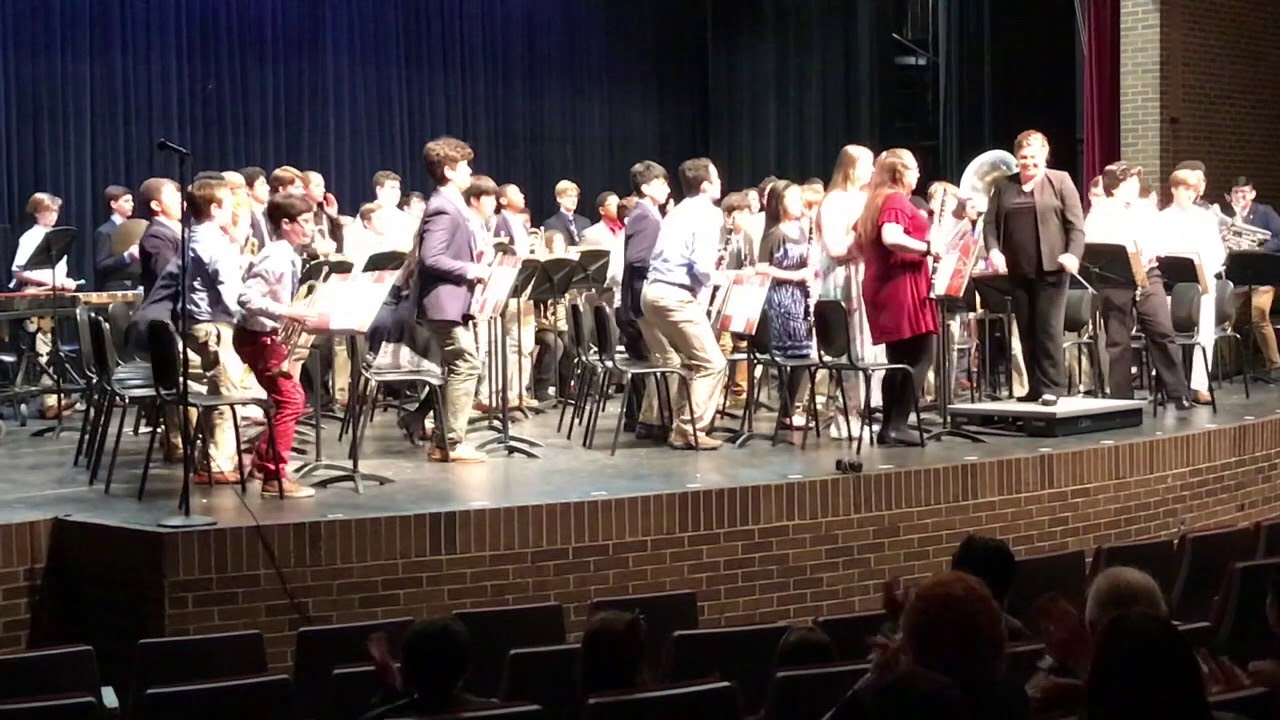 2019 ICHTHYS Honors Band at CBHS - YouTube