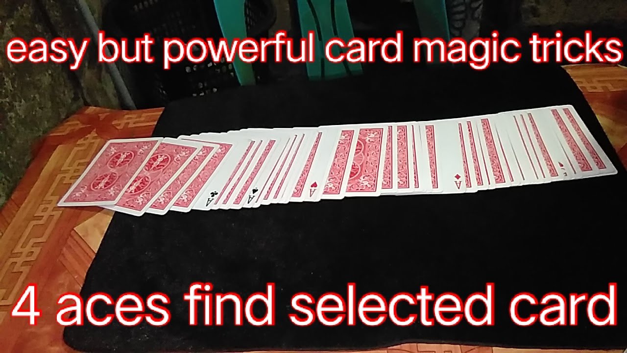 Tutorial easy but powerful effect card magic trick - YouTube