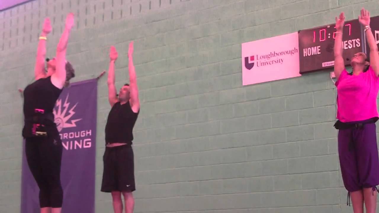 Freestyle Fitness Yoga team teach Fit Pro 2011 - YouTube