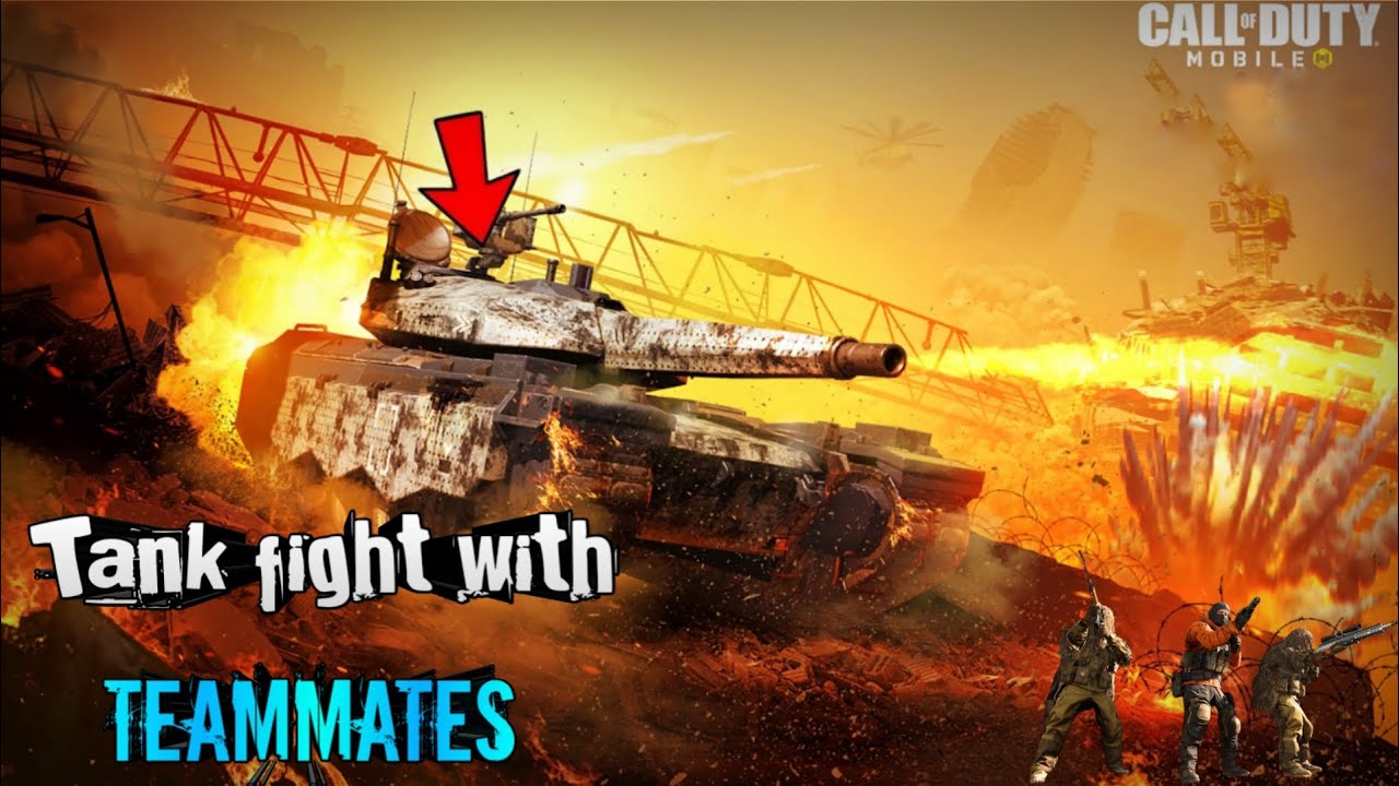 Tank Fight with Teammates.12 Bullet 3 Enemy. - YouTube