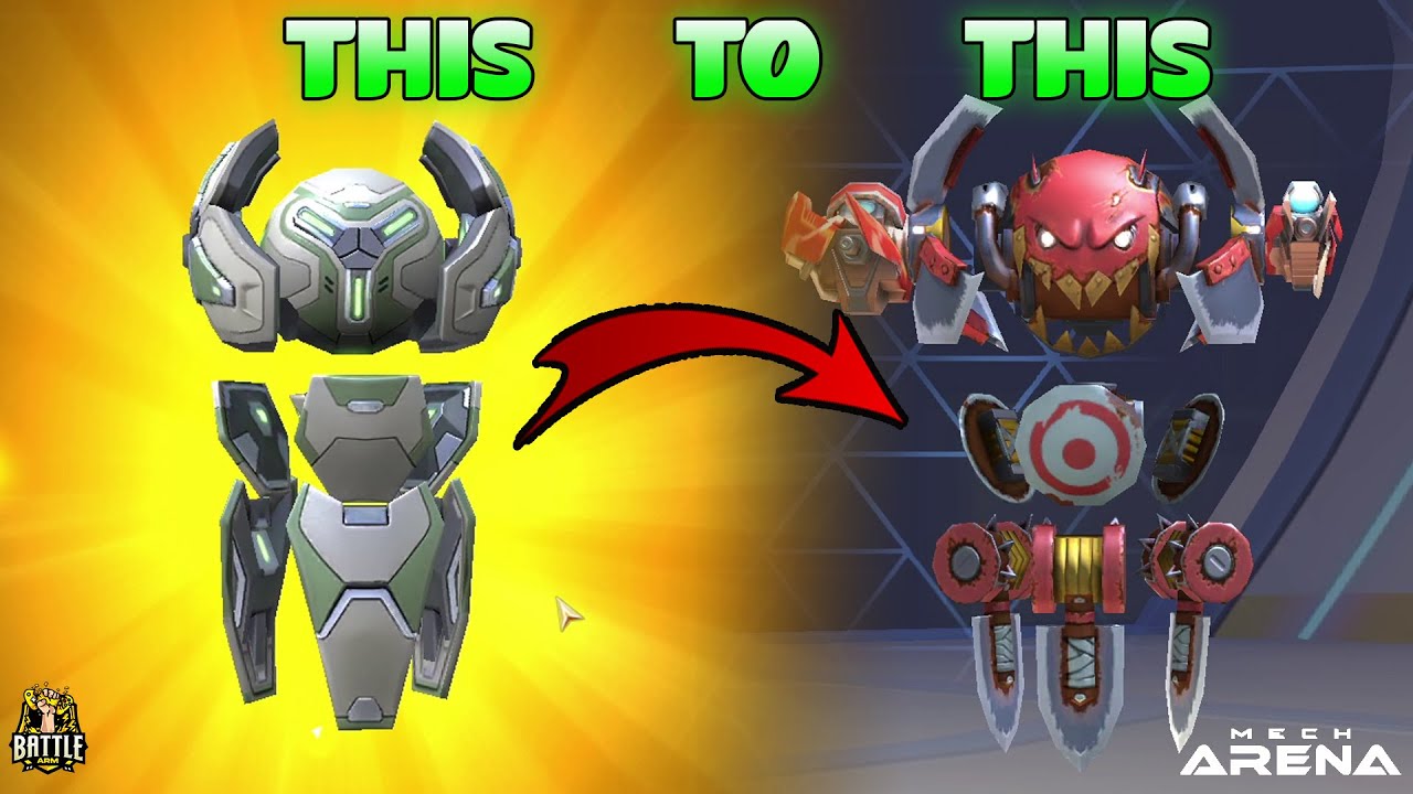 Surge transformation in mech arena #mecharenarobotshowdown #mecharena ...