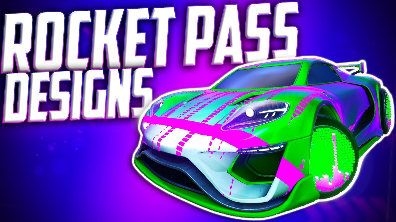 BEST Season 2 ROCKET PASS Car Designs In Rocket League! - YouTube