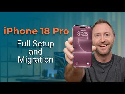 How to Set Up a New iPhone 18 Pro & Transfer Your Data