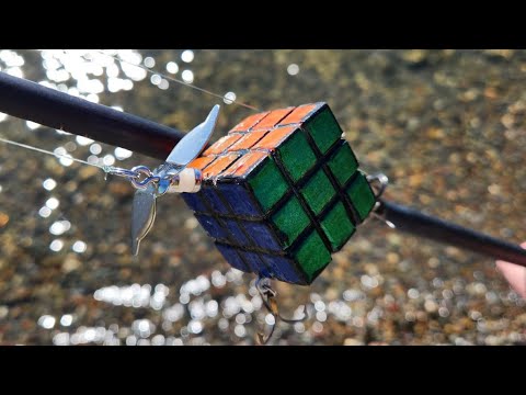 Making A Rubik's Cube Lure (Lure Making) - YouTube