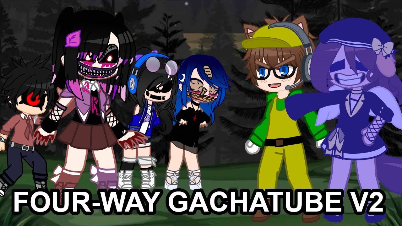 Four-Way GachaTube V2 | Four-Way Fracture but GachaTubers sing it | FNF ...