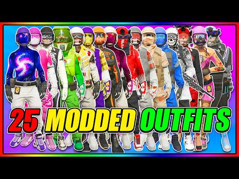 GTA 5 HOW TO GET 25 MODDED OUTFITS! *AFTER PATCH* GTA Online