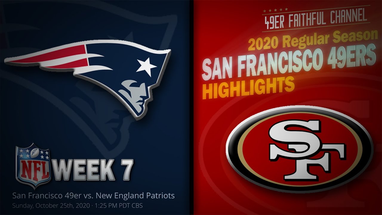 49ers vs Patriots Highlights | Week 7: 2020 ᴴᴰ - YouTube