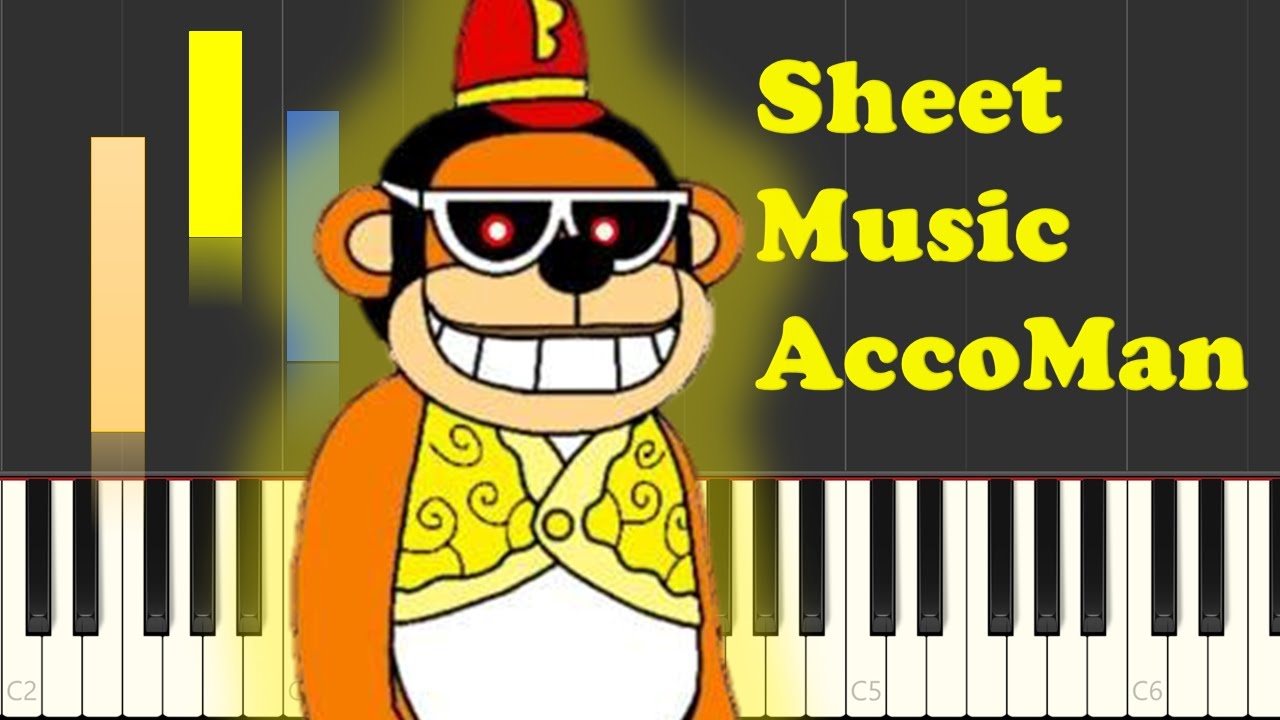 Banana Splits Theme Song Piano Sheet Music EASY - YouTube