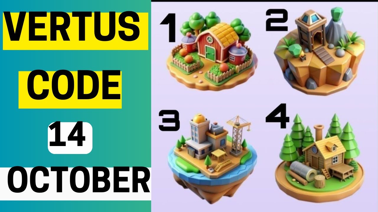 14 October Vertus Daily Combo | vertus combo today | vertus mining app ...