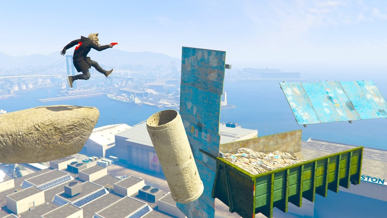SO DIFFICULT PARKOUR 1 - GTA ONLINE - PARKOUR #154 | ALKIMYSTA - YouTube