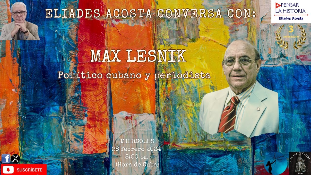 💥MAX LESNIK: INVITADO ESPECIAL DE PENSAR LA HISTORIA💥 - YouTube
