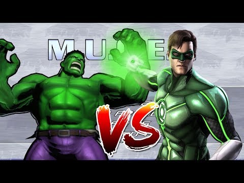 MUGEN: Hulk vs Green Lantern - YouTube