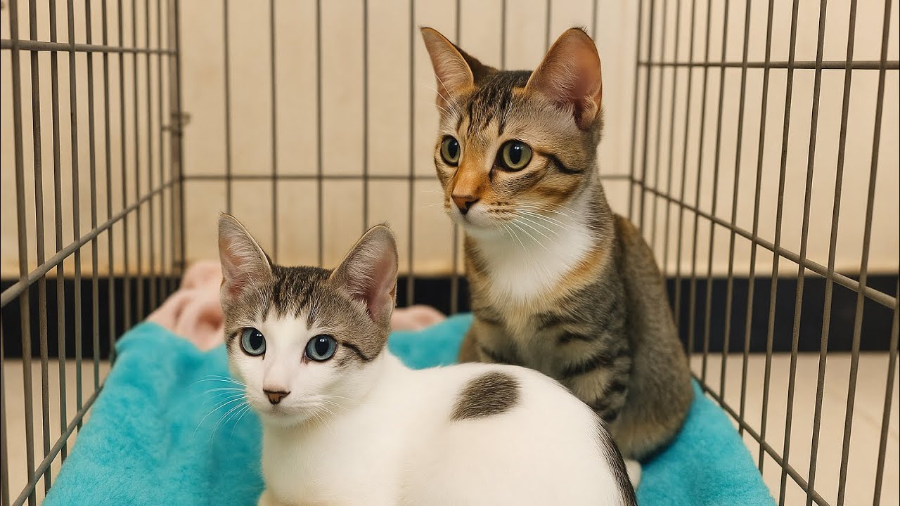 Beautiful Cats Calmly Waiting for Spay Surgery 🐾 | GambVet Clinic - YouTube