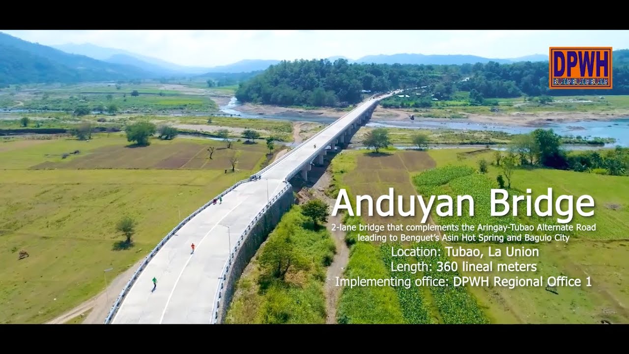 TULAY NG PAGBABAGO: Anduyan Bridge, Tubao, La Union - YouTube