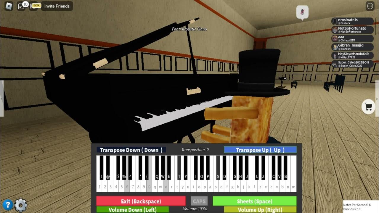 Roblox Piano - กลิ่นดอกไม้ - YouTube
