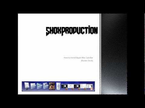 How to get the Apple Mac Task Bar on Windows - YouTube