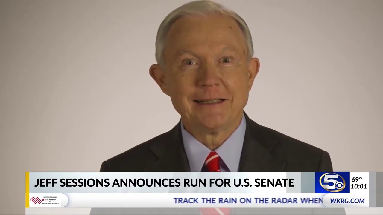 Jeff Sessions first ad for Senate run 2020. - YouTube