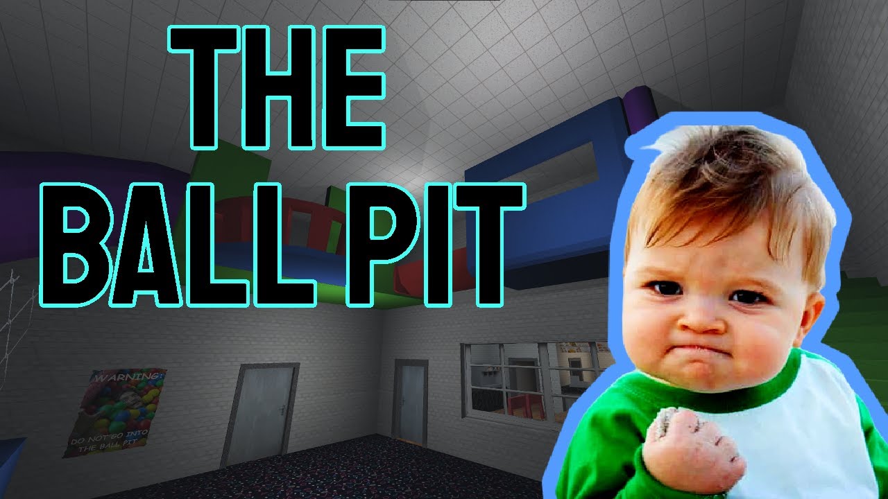 The Ball Pit I just had to get in there... Having fun until it gets ...