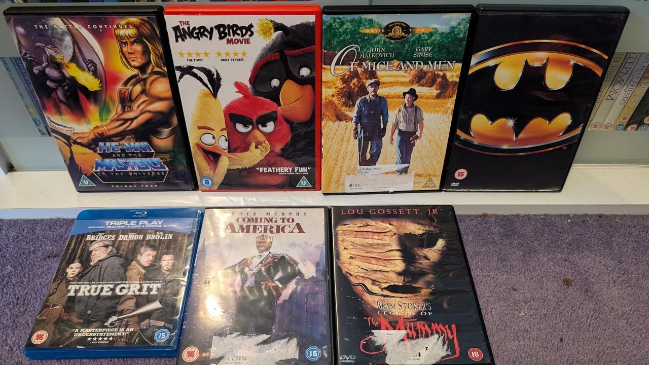 My DVD Update 31/08/24 - YouTube