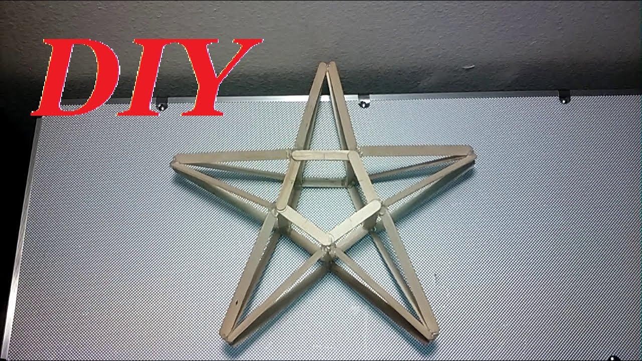How To Make A Popsicle Stick STAR YouTube how-to-make-a-popsicle-stick-star-youtube