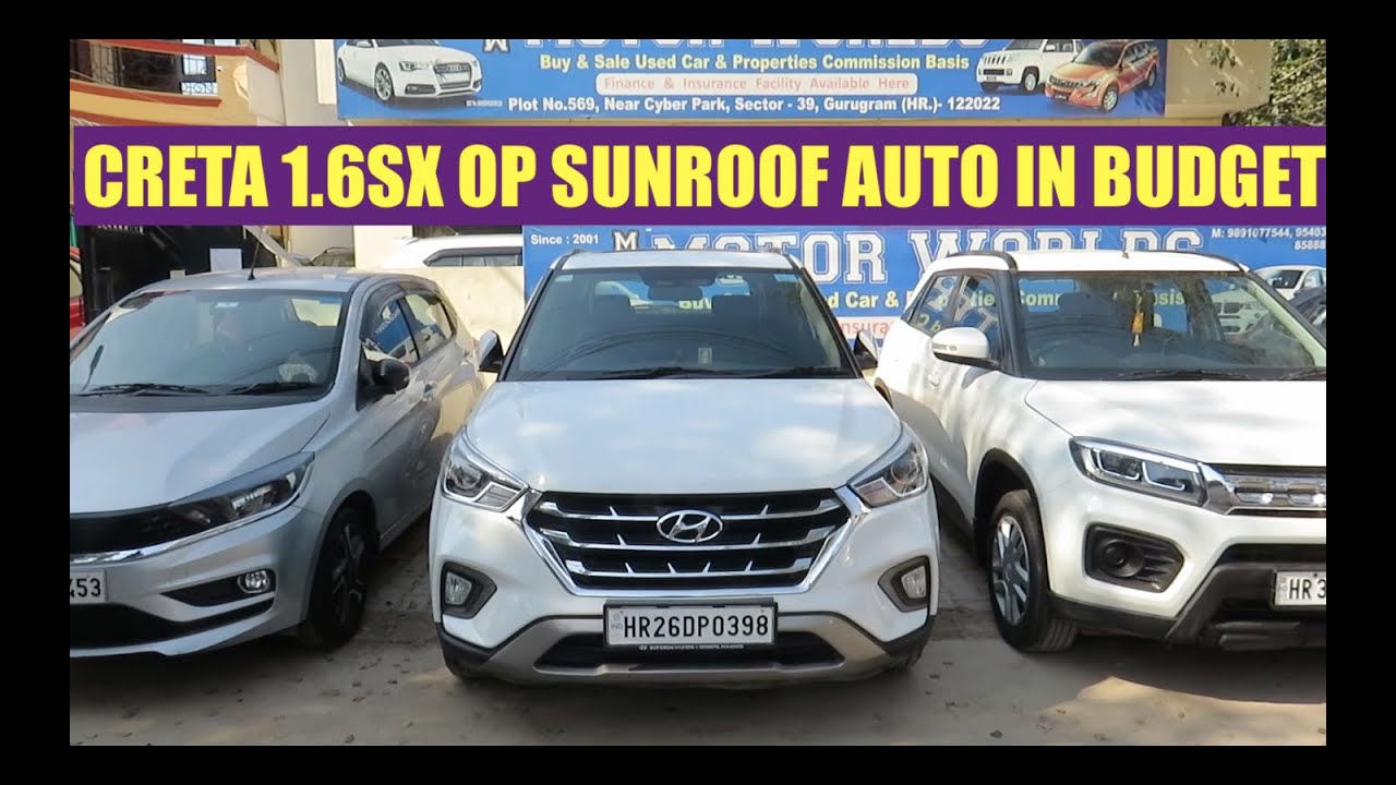 SUV MUB BIG COLLECTION, HYUNDAI CRETA 1.6SX OP PETROL AUTO SUNROOF 2018 ...