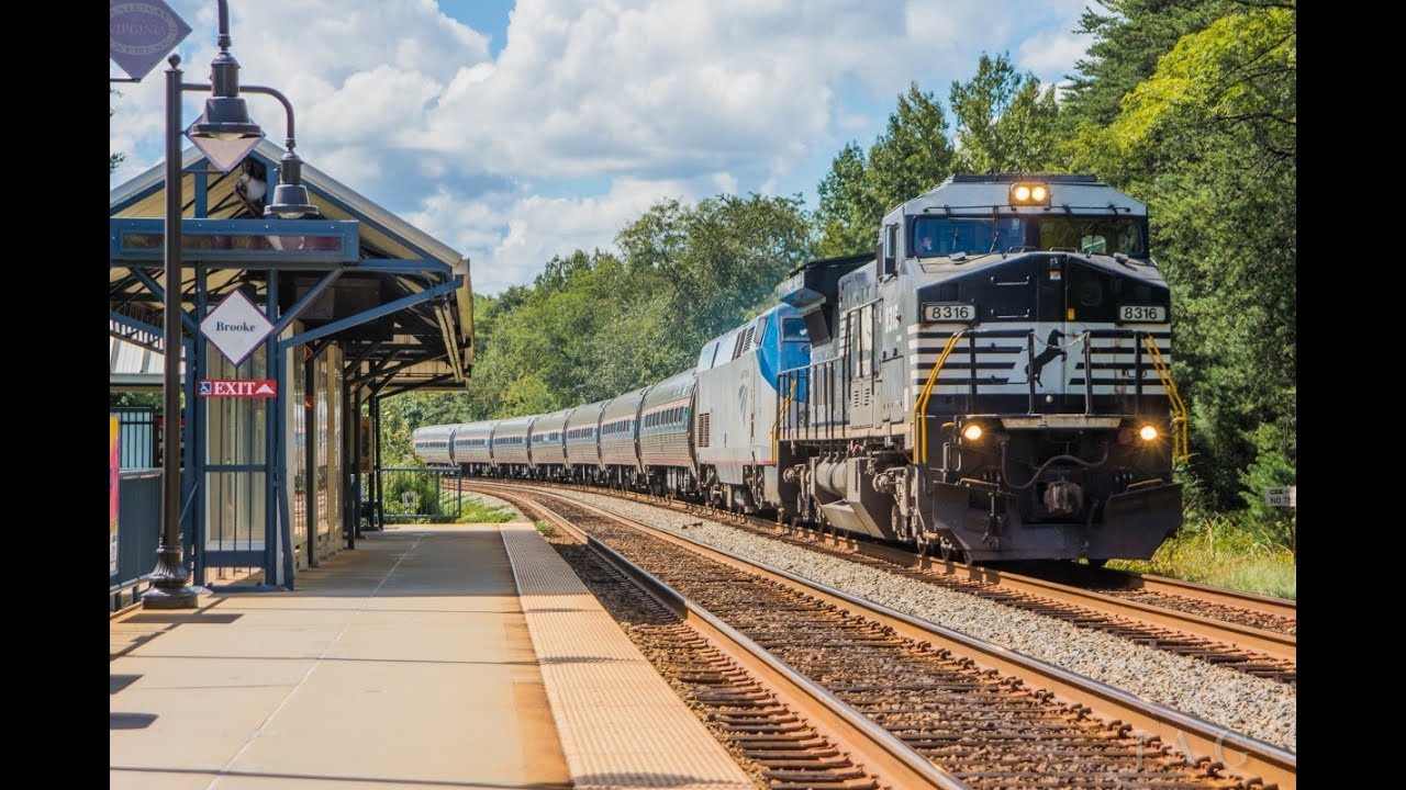 Amtrak 84(15) with NS D8-40CW #8316 (RS3L) leading; September 15, 2017 ...