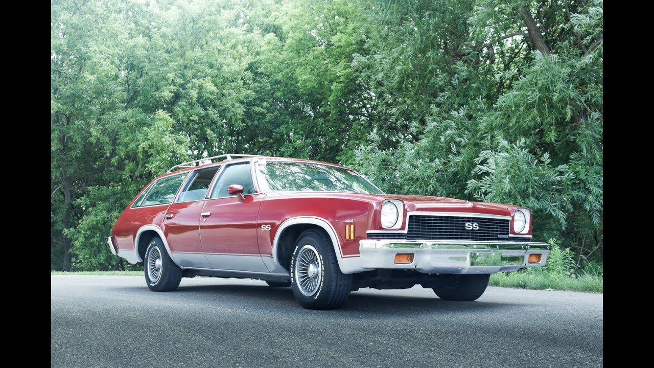 1973 Chevy Malibu Wagon Test Drive - YouTube