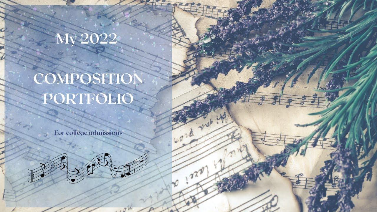 My FULL 2022 Composition Portfolio - YouTube